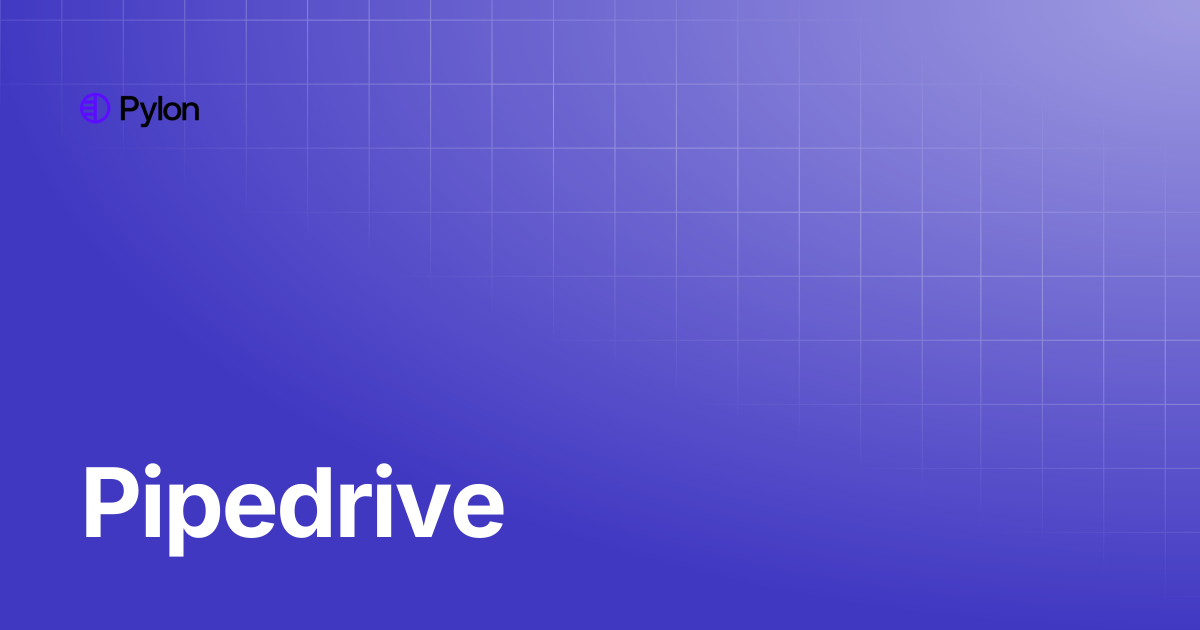 Pipedrive | Pylon