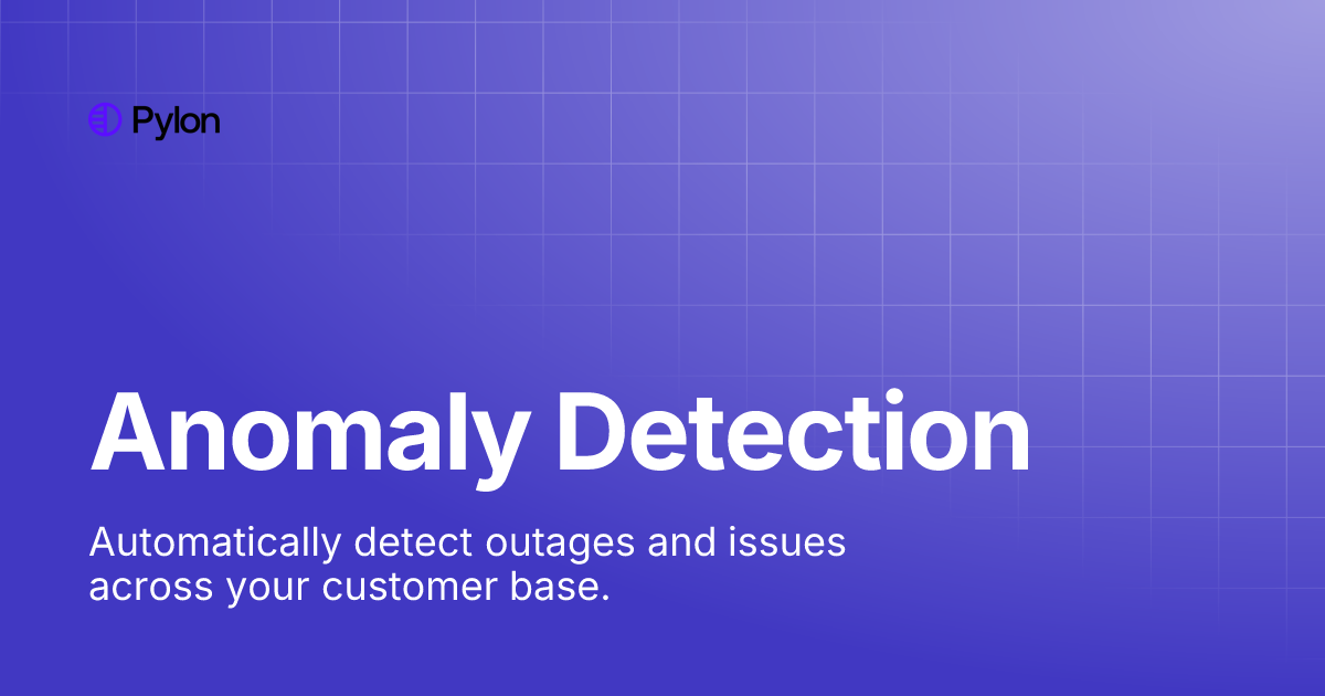 Anomaly Detection | Pylon